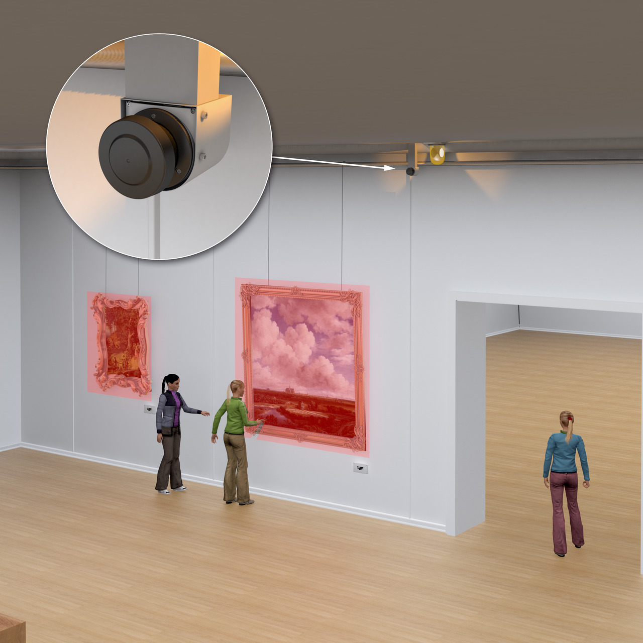 Sick Laser Technology For Intrusion Detection Valuables Protection